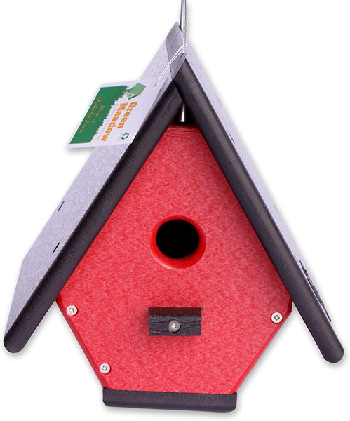 Amish-Made Hanging Wren House, Eco-Friendly Poly Lumber – AmishToyBox.com