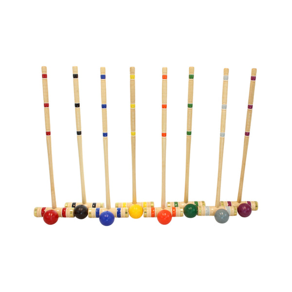 Amish-Crafted Wooden Croquet Set, 8 Player Croquet Set – AmishToyBox.com