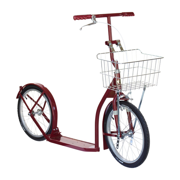 Amish-Made Deluxe Kick Scooter Bike, Model 1660, Big Kid Size ...