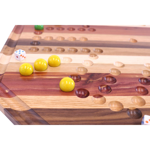 Multi-Wood Aggravation Marble Game Board Set, 24" Wide – AmishToyBox.com