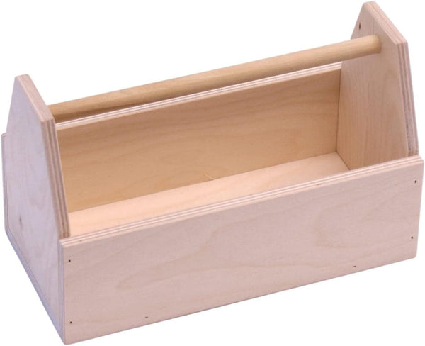 Kid's Play Tool Box Toy Set, 6 Piece Wooden Toy Tool Set – AmishToyBox.com